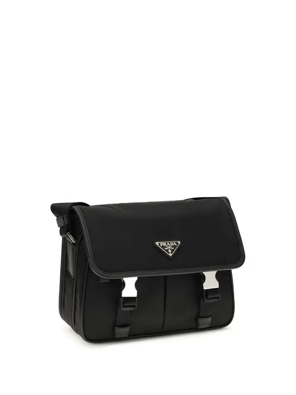 Prada Re-nylon And Saffiano Shoulder Bag