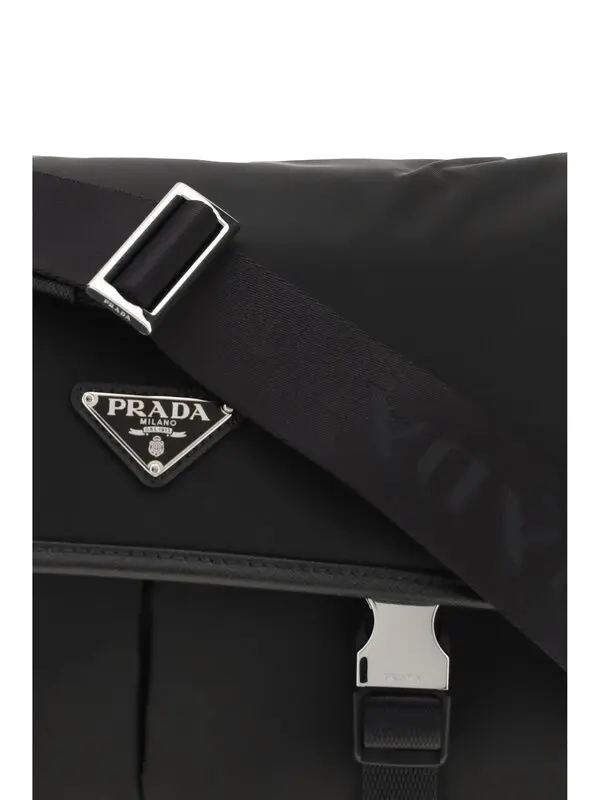 Prada Re-nylon And Saffiano Shoulder Bag