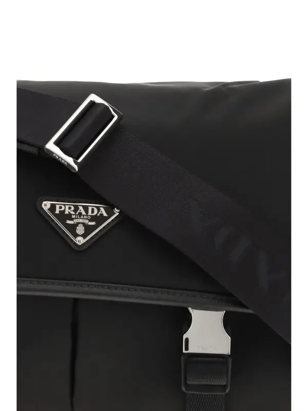 Prada Re-nylon And Saffiano Shoulder Bag