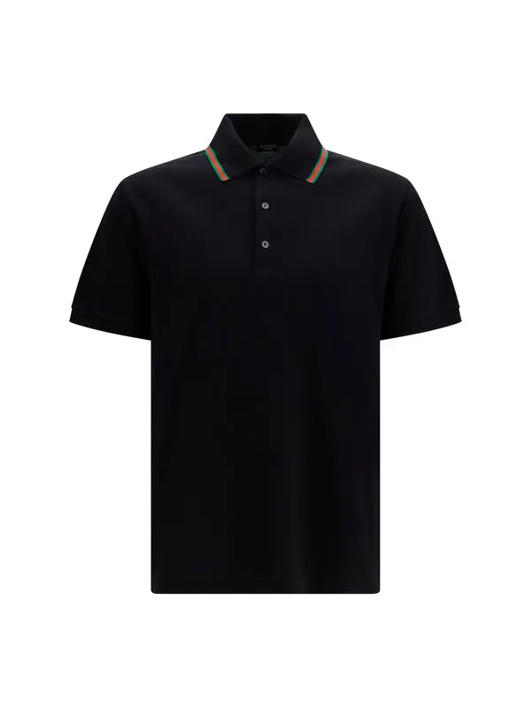 Gucci Cotton Piqué Jersey Polo Shirt