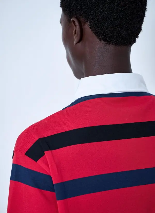 Prada Short-sleeved Cotton Polo Shirt - Red