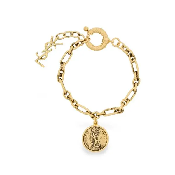 Saint Laurent Metal Bracelet - Multicolor