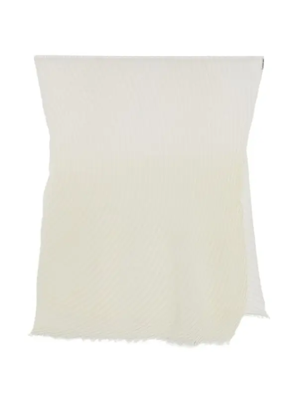 Issey Miyake Pleated Scarf - Multicolor