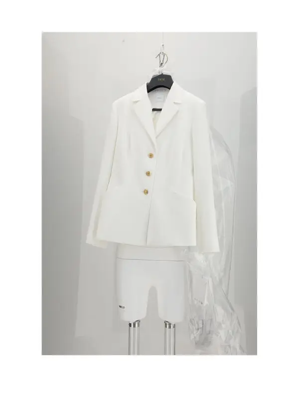 Dior Single Breasted Jacket - Multicolor