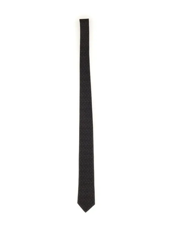 FERRAGAMO Gancini Jacquard Tie