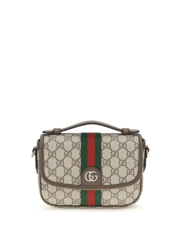 Gucci Small Ophidia Handbag - Cream