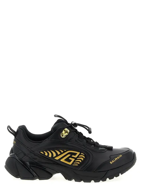 Balmain Cosmic Dust Sneakers - Black