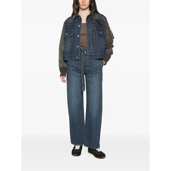 Sacai Trousers Straight Trousers