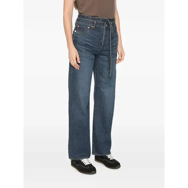 Sacai Straight Trousers - Blue
