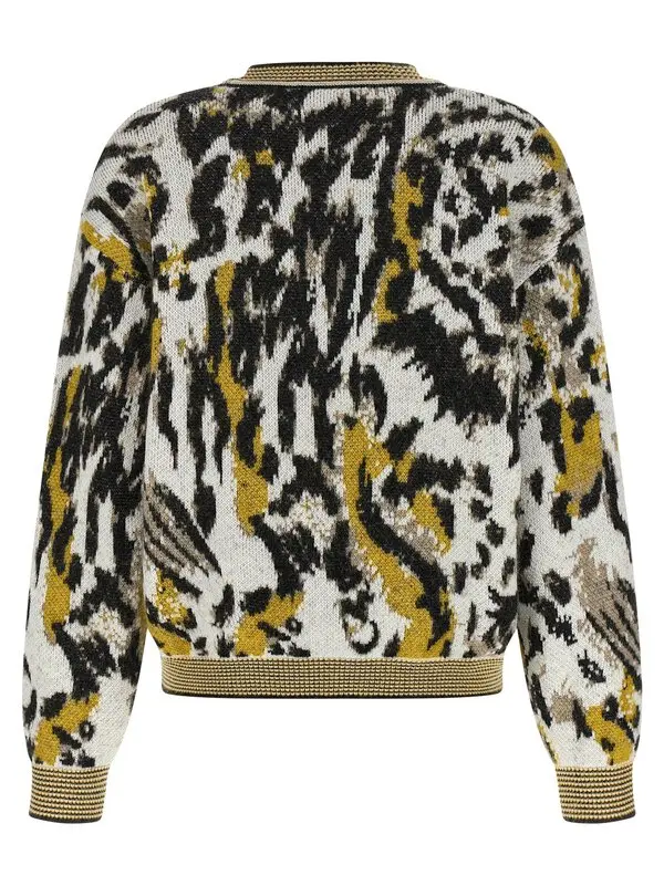 Missoni Animalier Jacquard Alpaca Blend Sweater - Multicolor