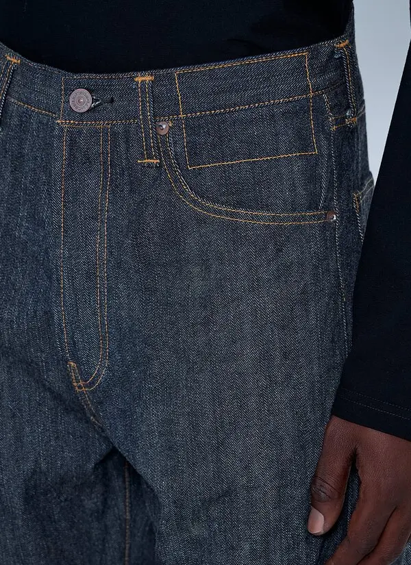 Visvim Social Sculpture 01 Wide Mud Jeans