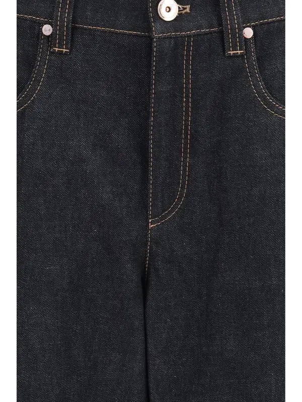 Brunello Cucinelli Straight-leg Denim Jeans - Blue