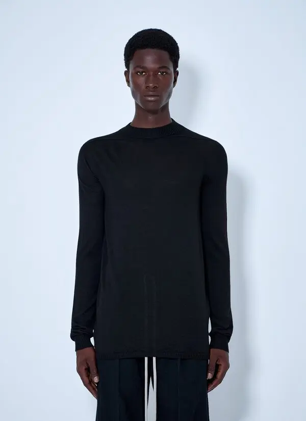 Rick Owens Fine Knit Crewneck Sweater