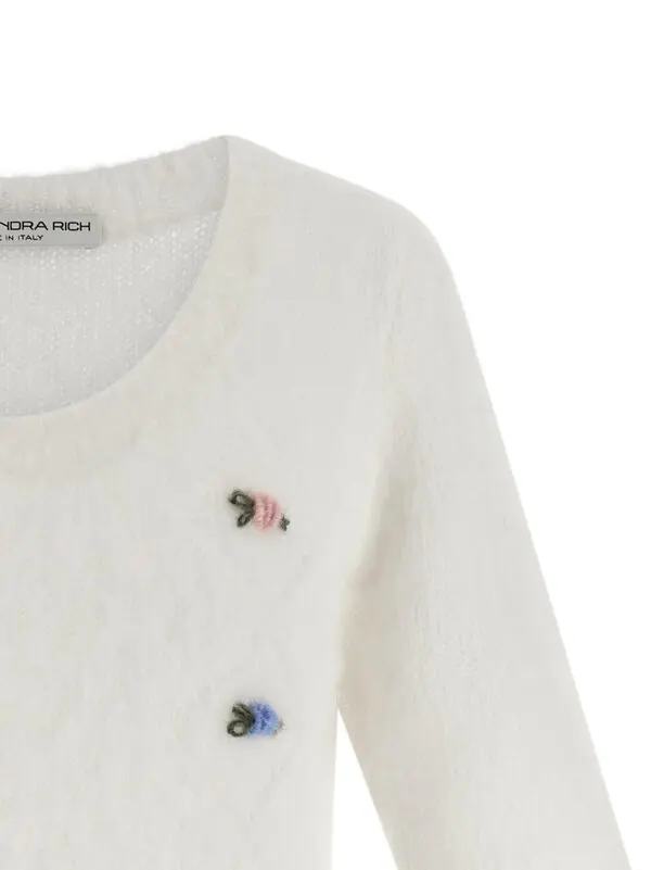Alessandra Rich Carded Mohair' Sweater