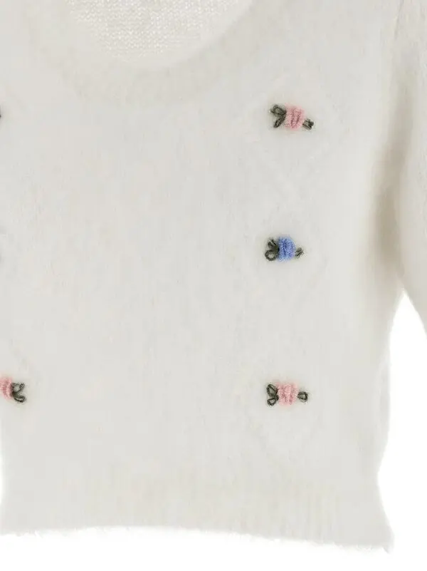 Alessandra Rich Carded Mohair' Sweater