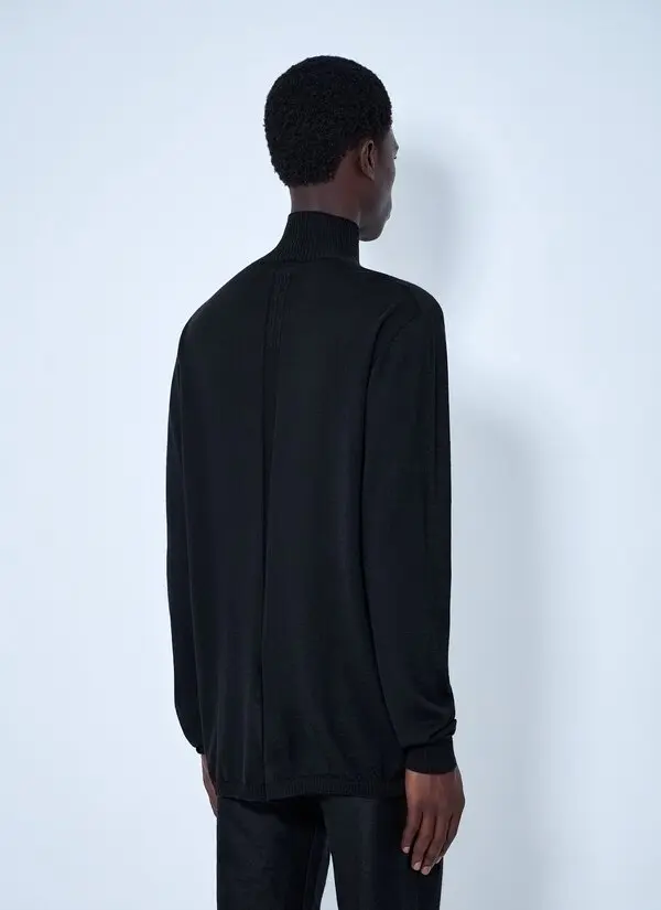 Rick Owens Oversized Turtleneck Sweater