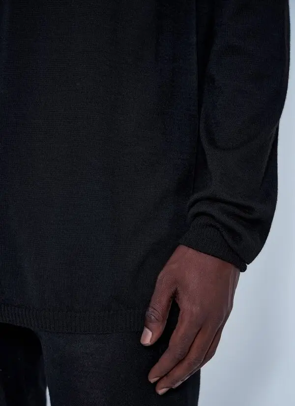 Rick Owens Oversized Turtleneck Sweater