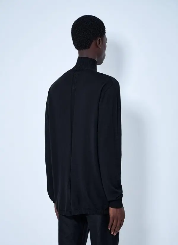 Rick Owens Oversized Turtleneck Sweater