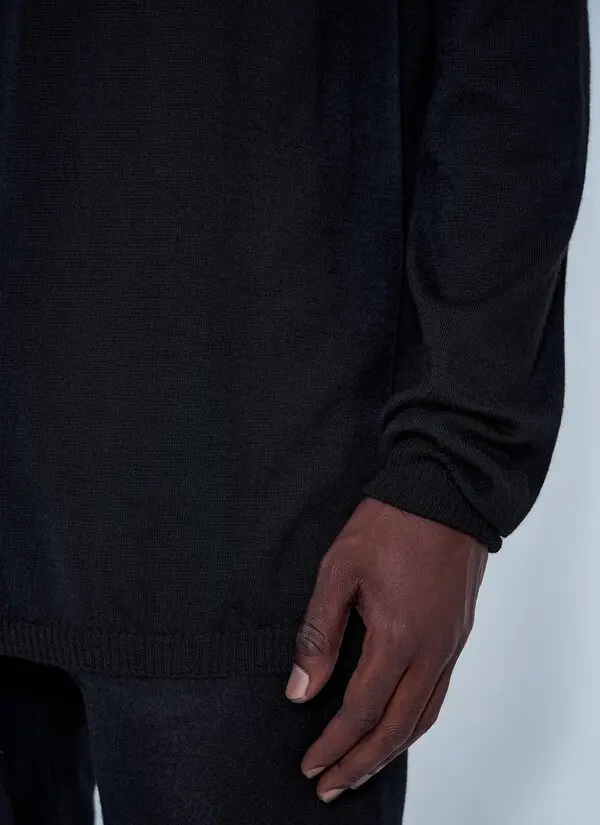 Rick Owens Oversized Turtleneck Sweater