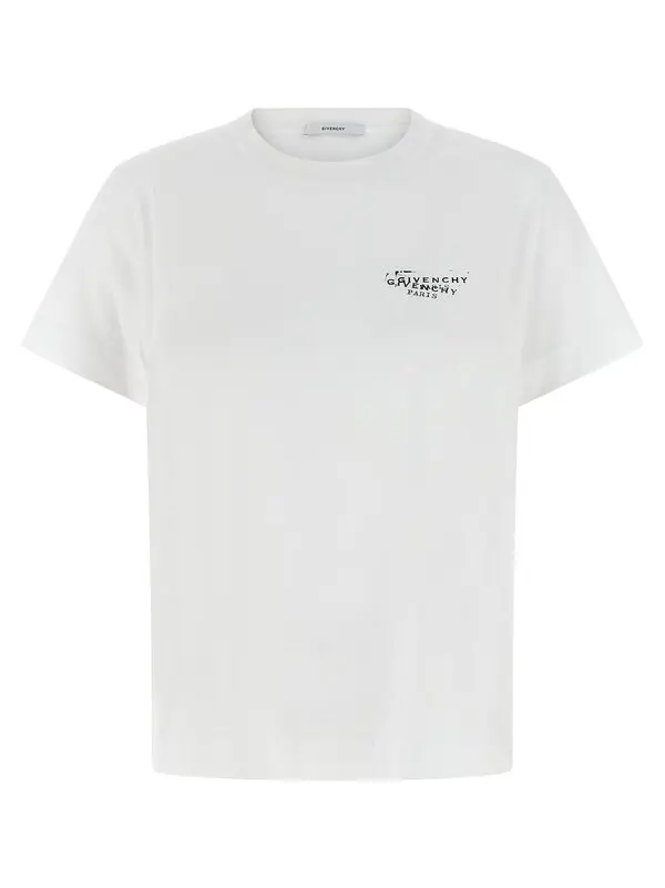 Givenchy Logo Stamp T-shirt - White
