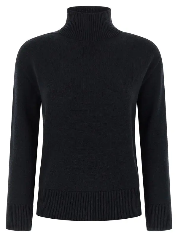 Max Mara Quercia' Turtleneck Sweater - Blue