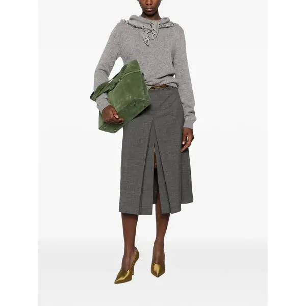 Prada Grey Knitwear Jumpers