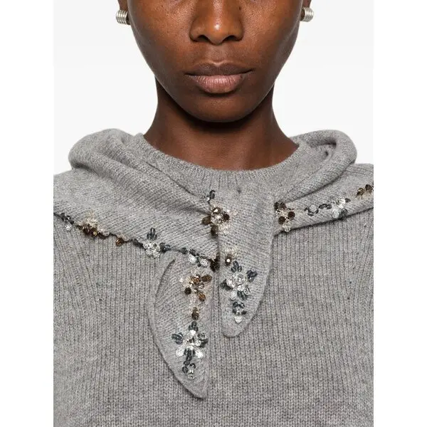 Prada Grey Knitwear Jumpers