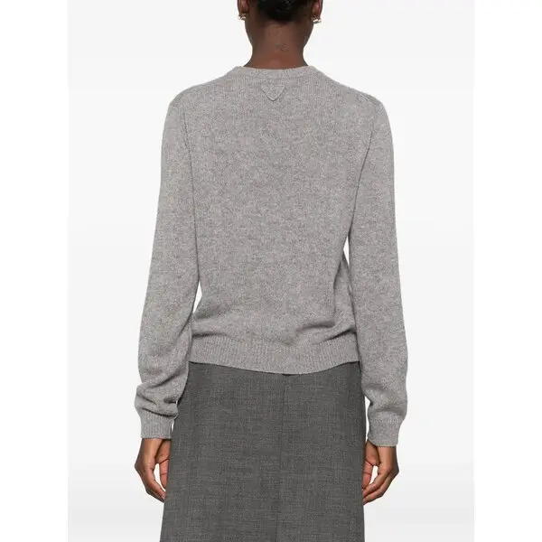 Prada Grey Knitwear Jumpers