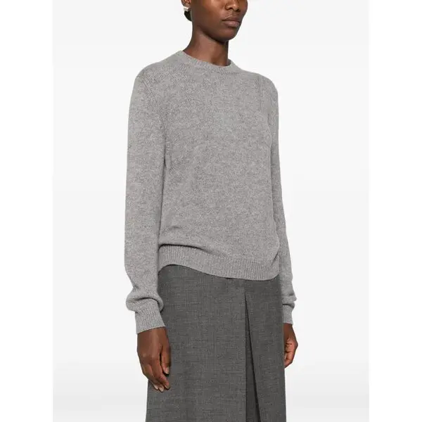 Prada Cashmere Crystal-embellished Pullover - Gray