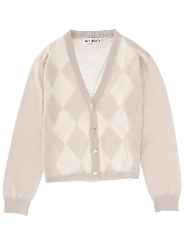 Our Legacy Cardigan Ivy - Multicolor