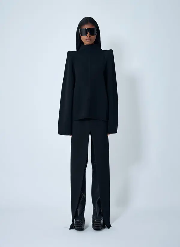 Rick Owens Sliced Maxi Skirt