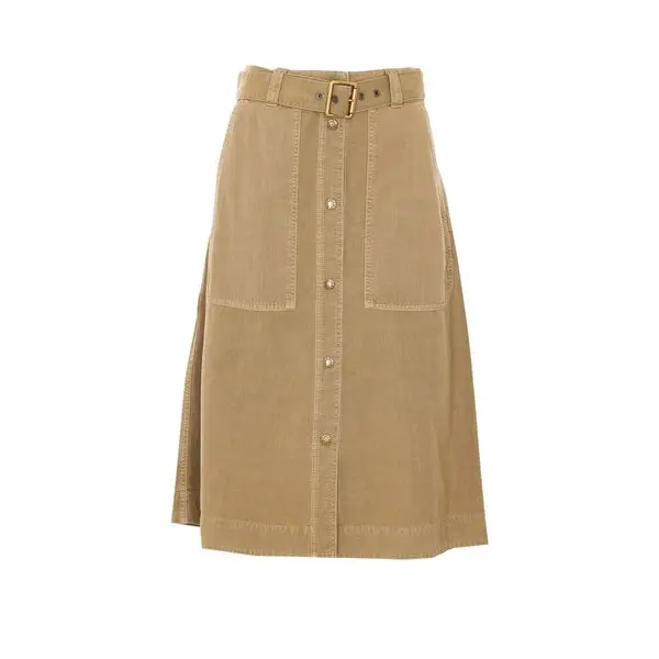 Moncler Logo Midi Skirt