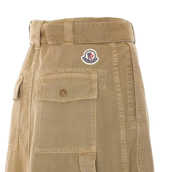 Moncler Logo Midi Skirt