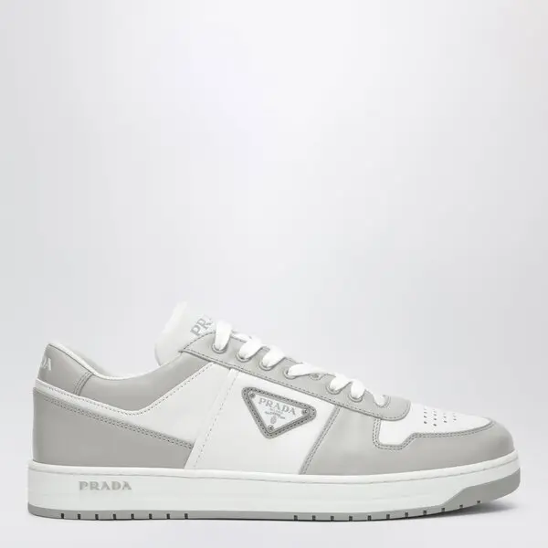 Prada Downtown Sneakers In /crystal Leather