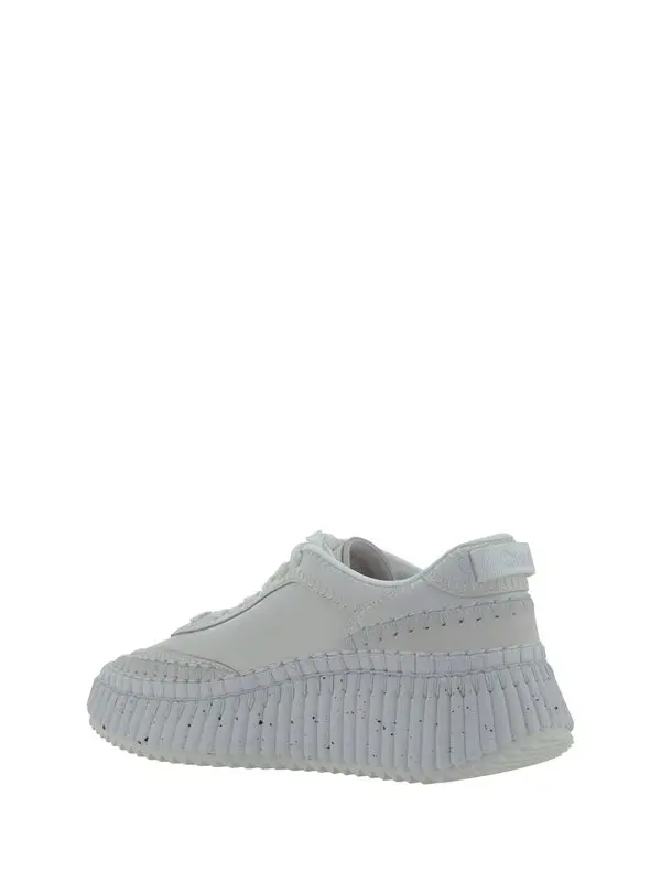 Chloé Nama Leather Sneakers