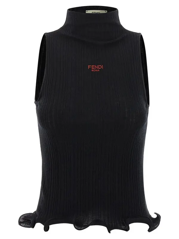 Fendi Ruffled Top