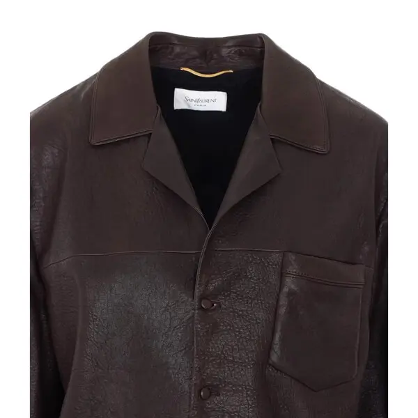 Saint Laurent Bubbled Lambskin Jacket
