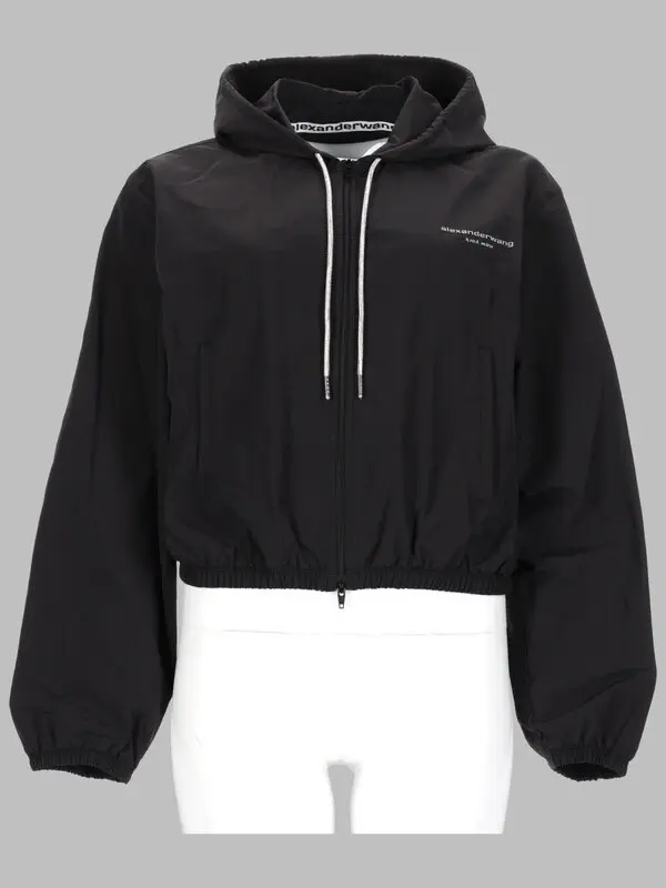Alexander Wang Giacca Con Cappuccio E Logo