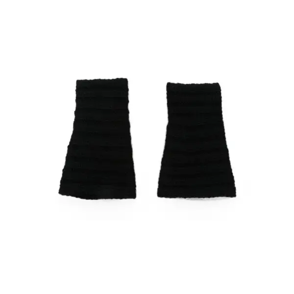 LISA YANG Cashmere Fingerless Gloves - Black