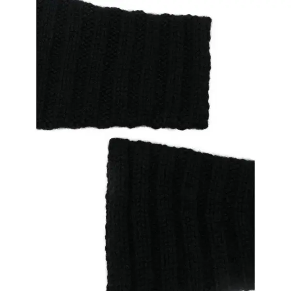 LISA YANG Cashmere Fingerless Gloves - Black