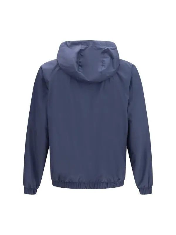 Loro Piana Windmate Hooded Bomber - Blue