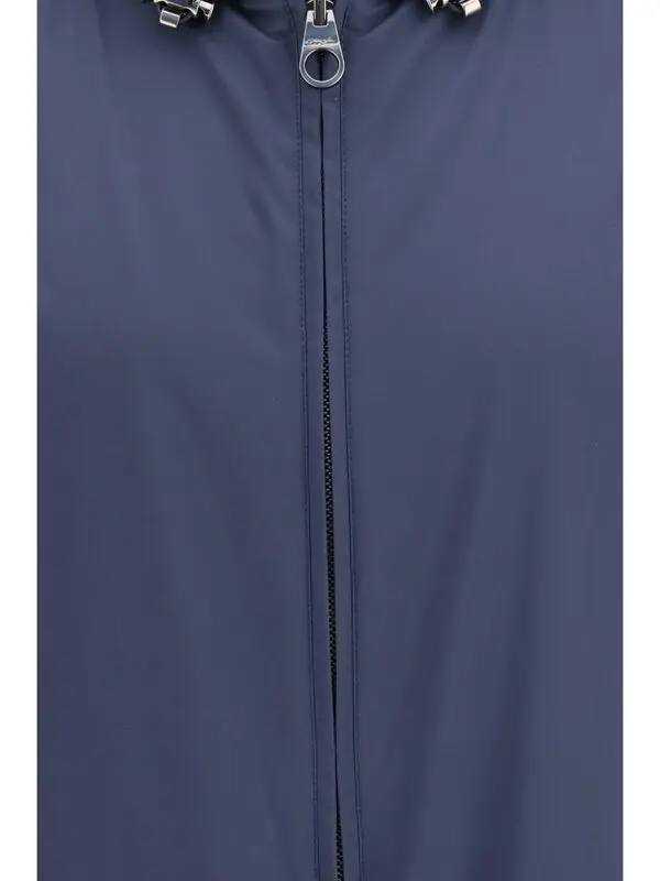 Loro Piana Windmate Hooded Bomber - Blue