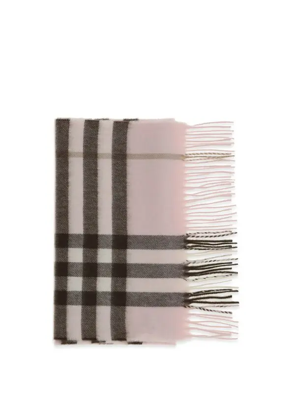 Burberry Check Cashmere Scarf