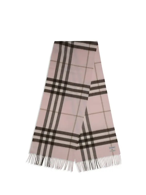 Burberry Check Cashmere Scarf