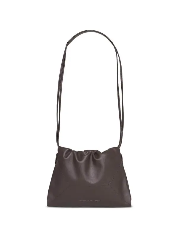 Brunello Cucinelli Leather Shoulder Bag - Multicolor
