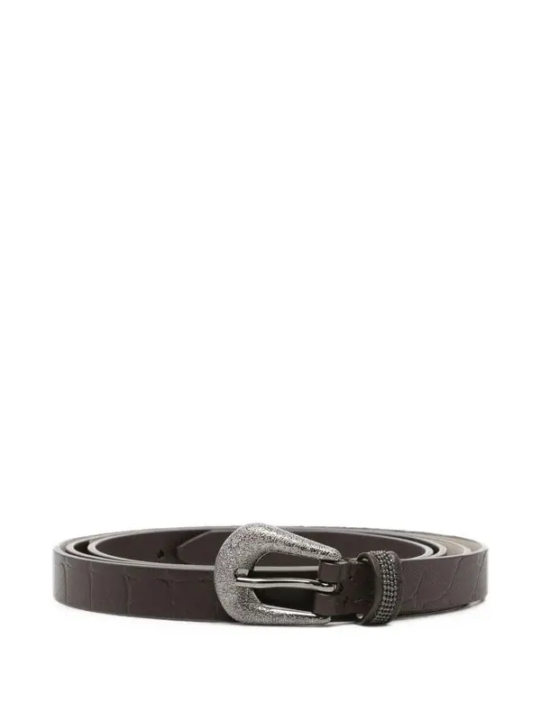 Brunello Cucinelli Leather Belt - Multicolor