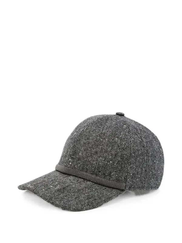 Brunello Cucinelli Wool Baseball Cap - Multicolor