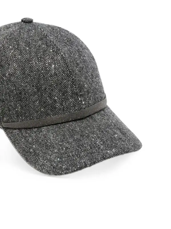 Brunello Cucinelli Wool Baseball Cap - Multicolor