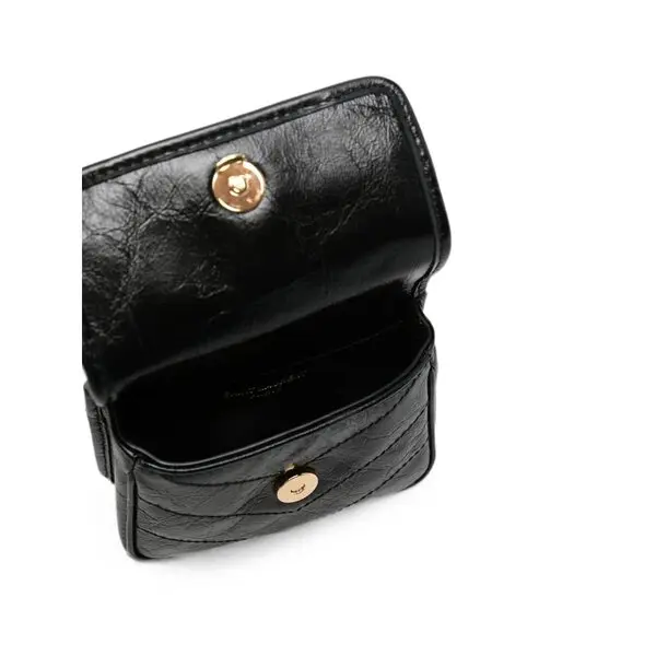 Saint Laurent Quilted Leather Bag Accessories