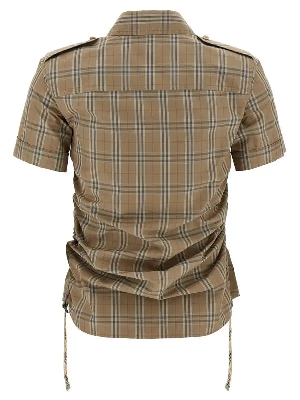Burberry Check Shirt - Multicolor